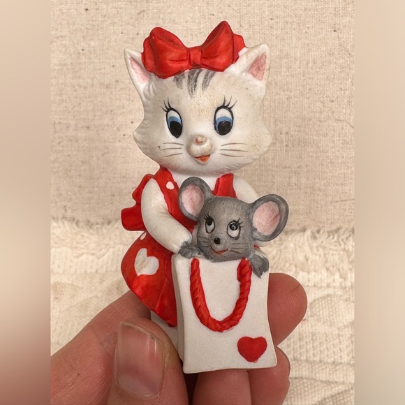 Lefton | Other | Vintage Lefton Kitty Fugurine | Poshmark